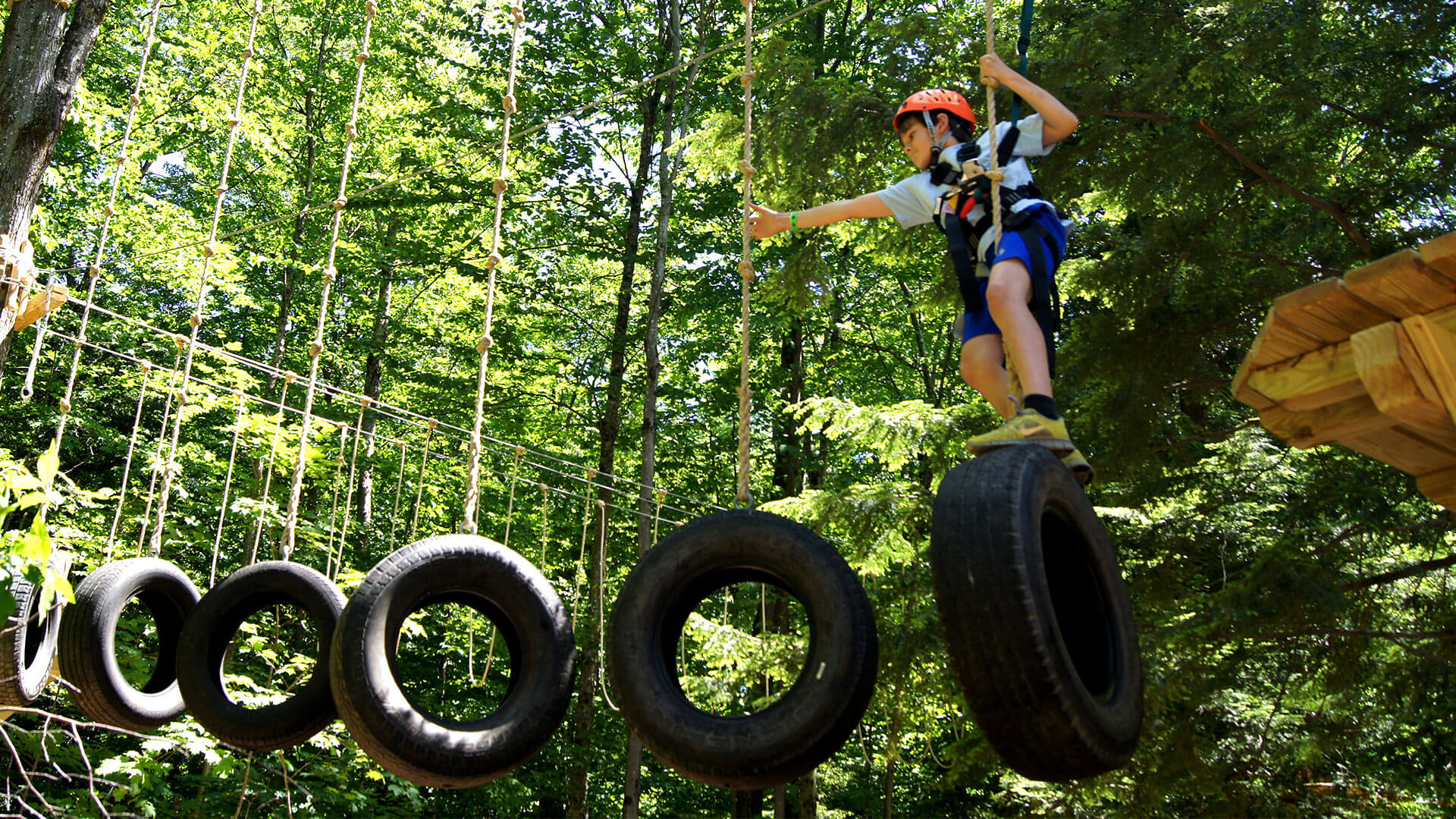 All-Day Adventure | Zipline | Treetop Obstacle Course | Climbing | Vermont