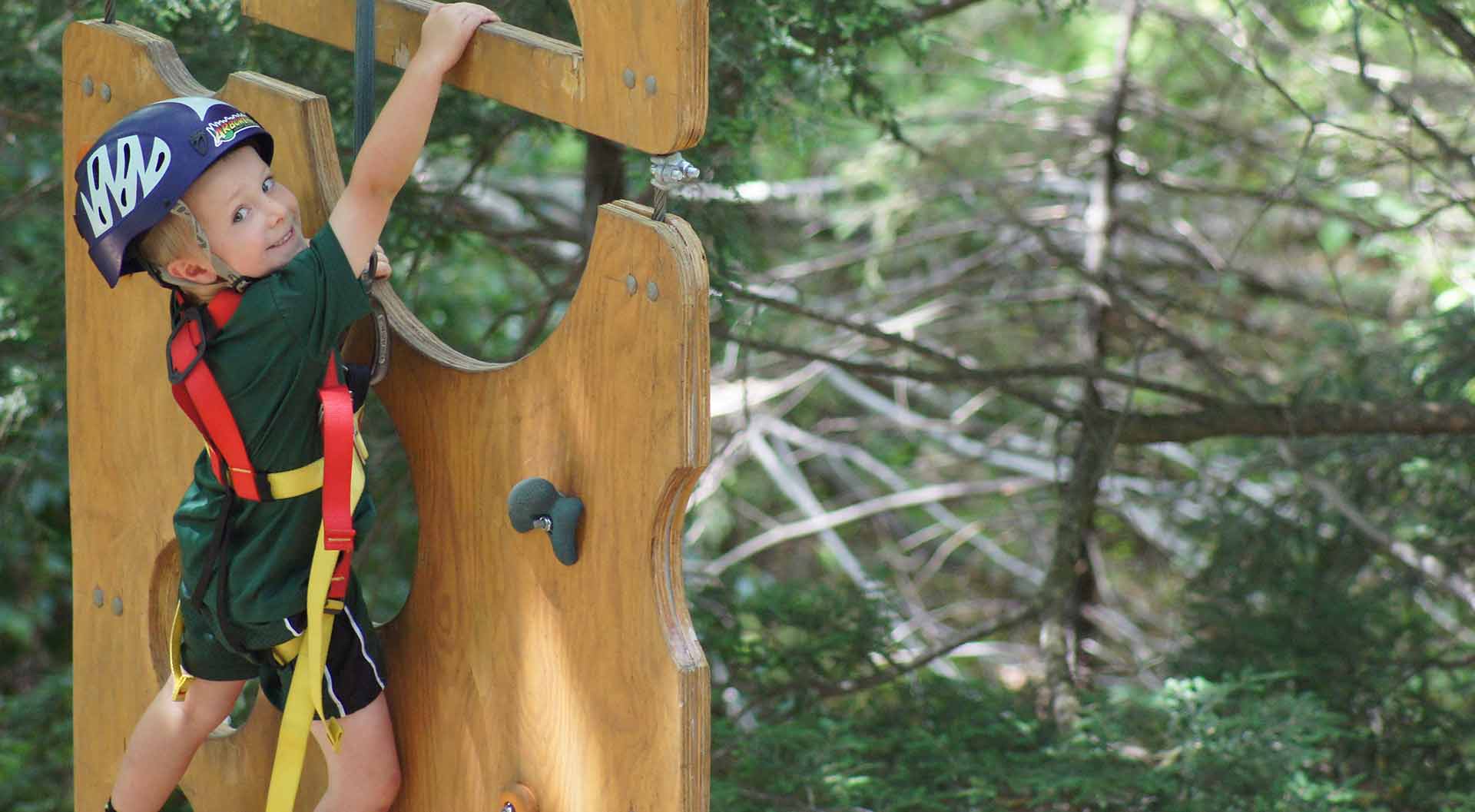 Climbing Adventure | Rock Wall | Trees | ArborTrek Canopy Adventures